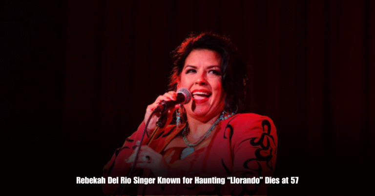 Rebekah Del Rio Singer Known for Haunting “Llorando” Dies...