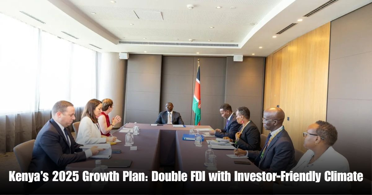 Kenya’s 2025 Growth Plan: Double FDI with Investor-Friendly Climate ...